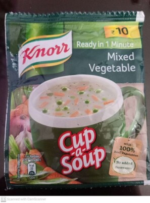 SOUP Ready in 1 Minute in FOUR flavours/10 Pouches/Free Shipping | eBay