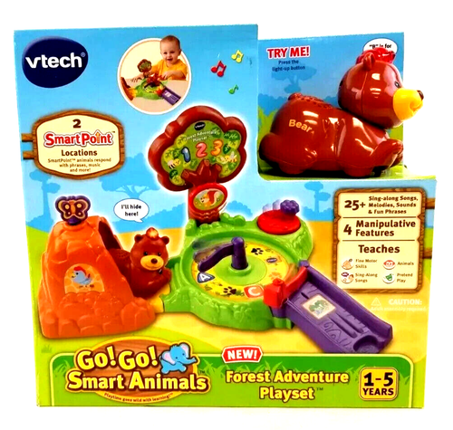 VTech Go Go! Smart Animals Forest Adventure Playset Learning ...