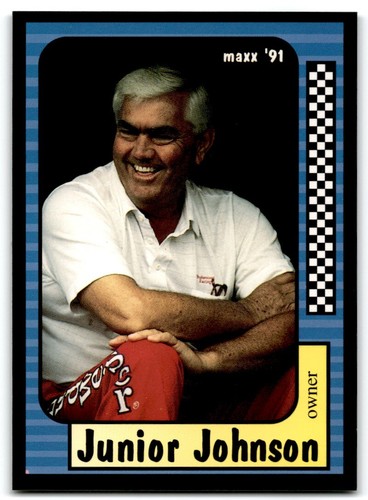1991 Maxx Junior Johnson #87 | eBay
