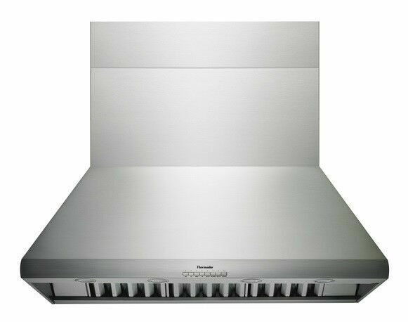 Thermador 48 " Wall Mount Chimney Hood 1000 CFM Blower HPCB48NS for ...