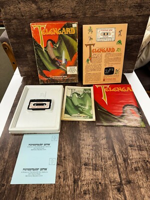 Atari Telengard Microcomputer Games Cassette Avalon Hill Atari 800 ...