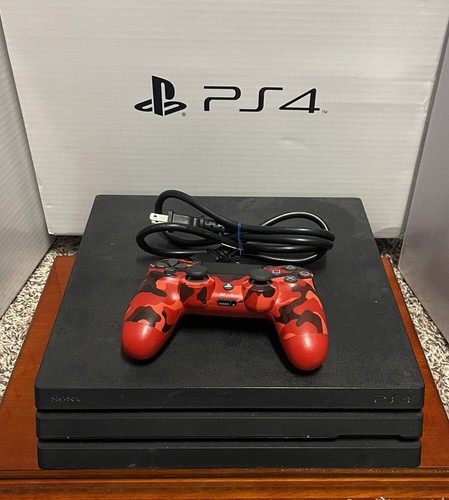 Sony PlayStation 4 Pro 2TB Black Video Game System 4K Console PS4 PRO ...
