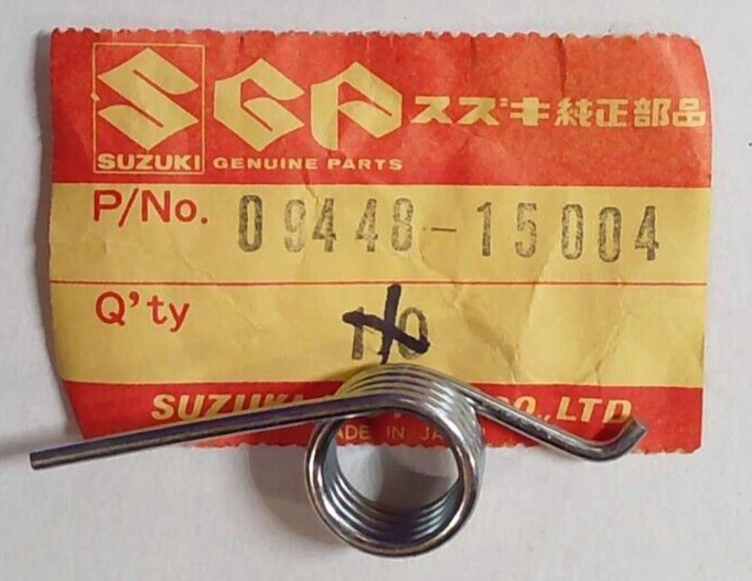NOS SUZUKI DR RM 80 125 250 RM400 FOOTPEG SPRING 09448-15004 NEW OEM ...