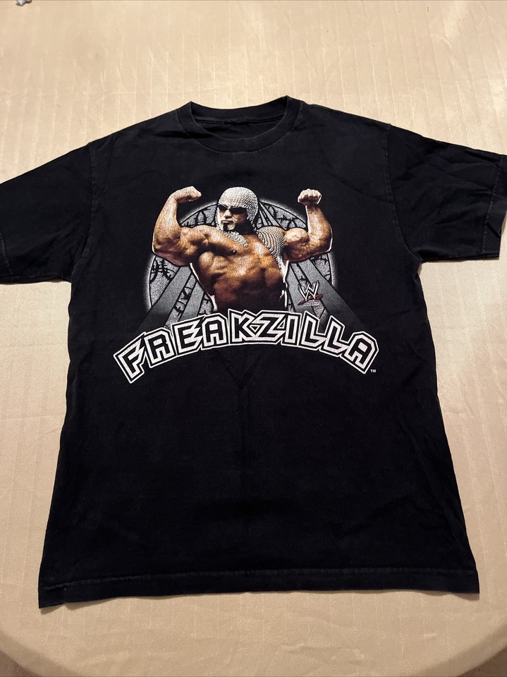2003 Scott Steiner Freakzilla Genetic Freak WWE Wrestling Tee T Shirt Medium | eBay