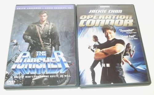 The Punisher (1989) Dolph Lundgren DVD w/ Armour of God 2 Operation Condor 12236049005| eBay