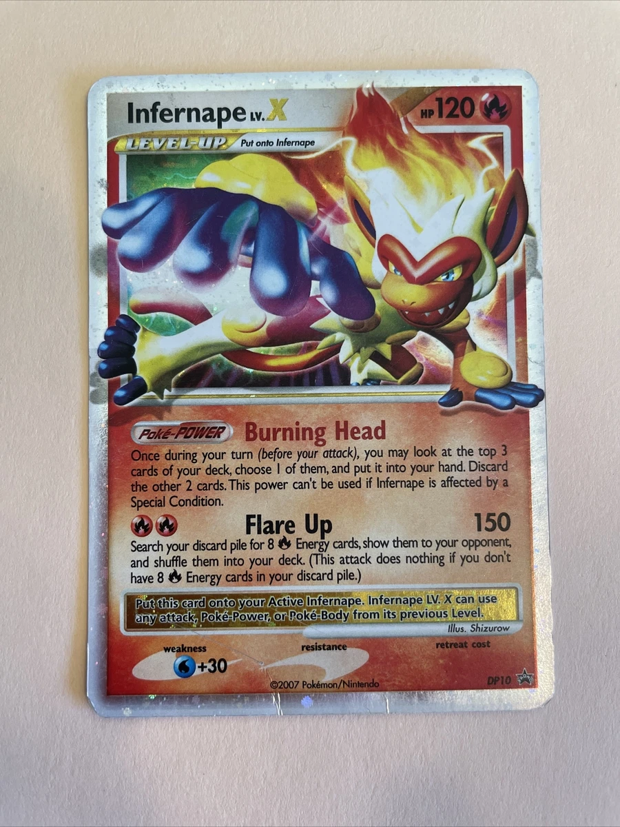 Infernape Ex Pokemon Card
