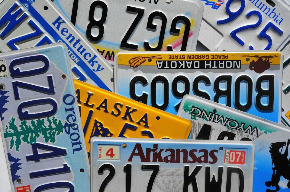 License Plate - ALL 50 STATES + Countries NICE License Plates Lot FREE ...