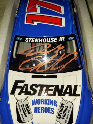 Ricky Stenhouse Jr. #17 Autographed 2013 Ford Fastenal Heroes AMERICAN ...