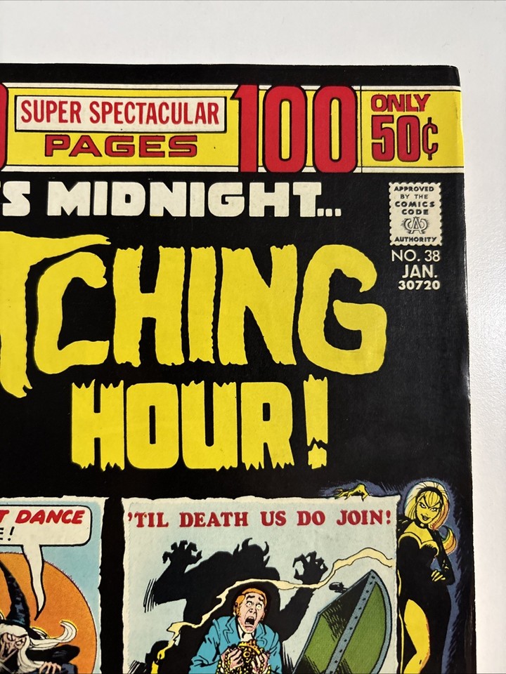 The Witching Hour #38 (DC Comics January 1974) | eBay