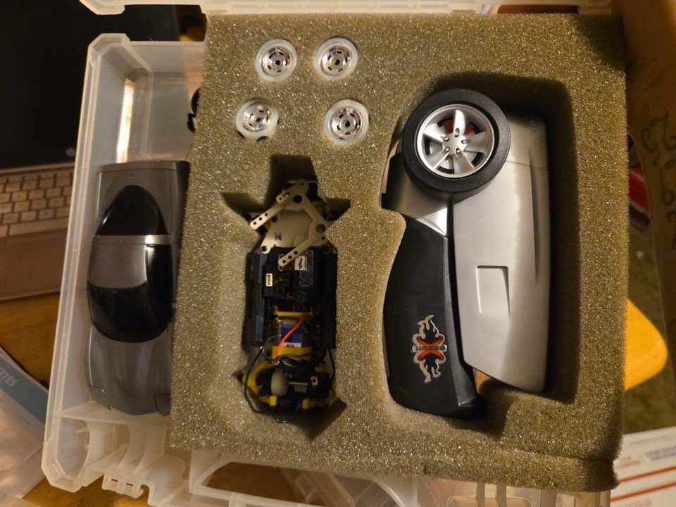 Xmods Custom Rc Starter Kit Ford Mustang 1/28 Scale Radio Control Car ...