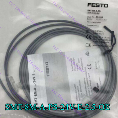 1PCS New Festo SMT-8M-A-PS-24V-E-2.5-OE 574335 Magnetic Sensor Fast ...