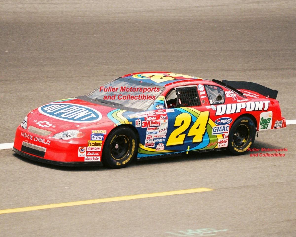 Jeff Gordon Paint Schemes Jeff Gordon's #24 Car In Retro Pepsi Paint