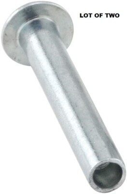 Lot Of 2 Hollow End Steel Rivets For Shovel, Rake, Hoe, Scoop Handles ...