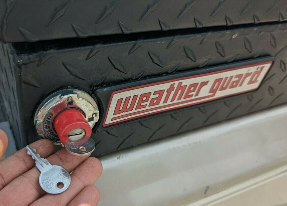 2 Weather Guard Code cut to K750 - K799 Truck Tool box Keys ...