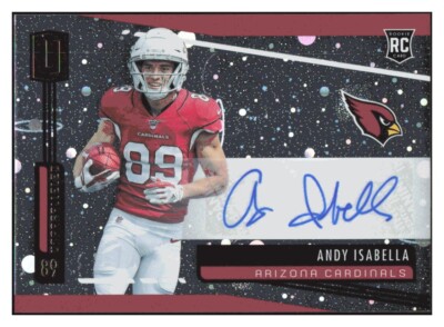 H816 ANDY ISABELLA RC AUTO 2019 UNPARALLELED COSMOS #299 CARDINALS ...