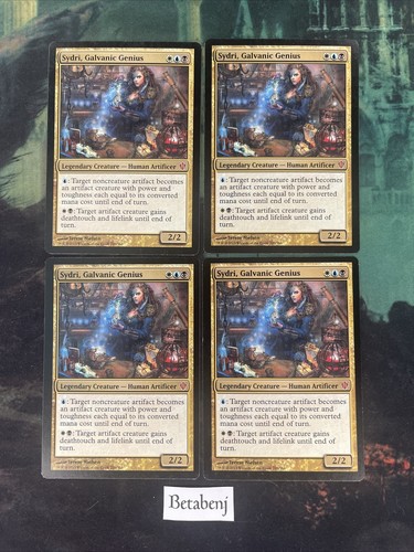 4x MTG Sydri, Galvanic Genius - Commander 2013 (C13) (Playset) | eBay