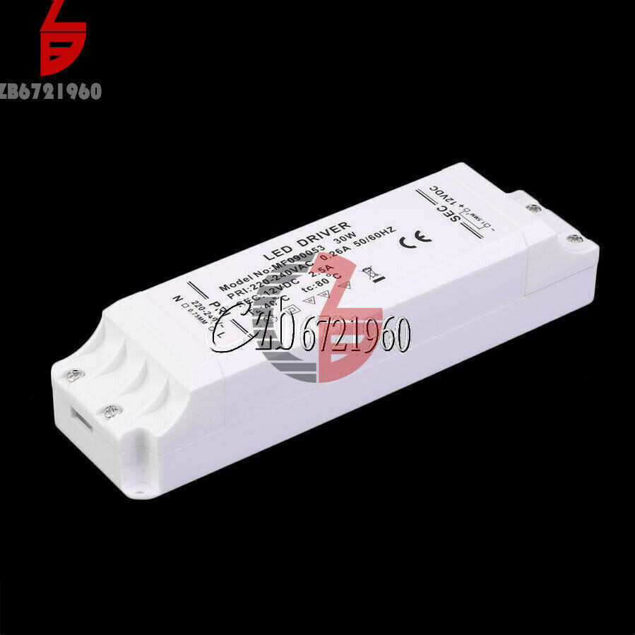 6W 10W 12W 18W 30W 40W LED Power Supply LED Driver Transformer DC 12V ...