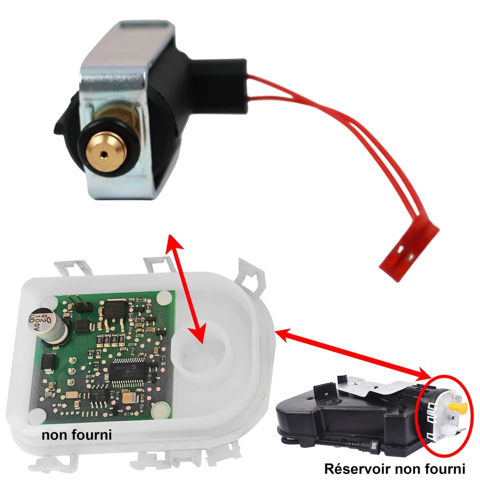 Cerebral Reservoir Pump For FIAT DUCATO - 9805752580 9815713180 ...