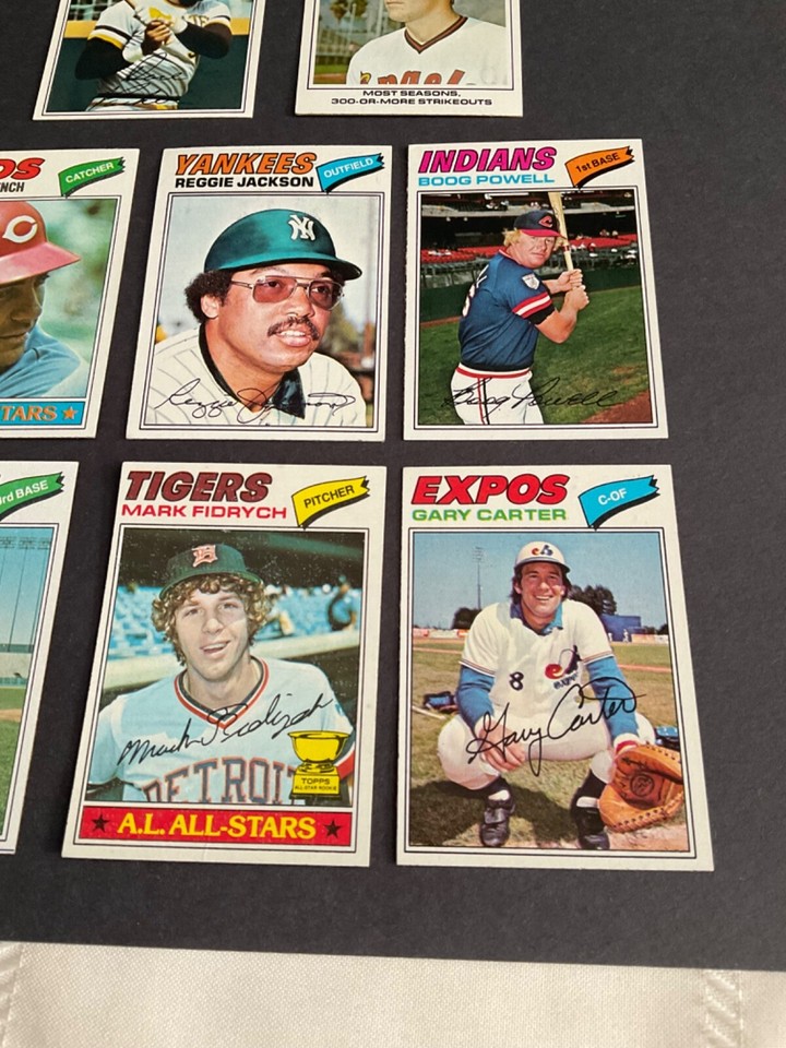 1977 Topps Baseball Set Complete - High Grade - 660 Cards - | eBay