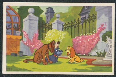 1956 RICH'S COFFEE WALT DISNEY LADY BAMBI DUMBO DUTCH TRADING CARD #22 ...
