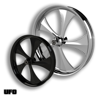 SMT UFO, 21" x 3.25" chrome custom motorcycle wheel rim | eBay