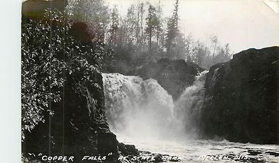 Wisconsin, WI, Mellen, Copper Falls, State Park Real Photo Postcard | eBay