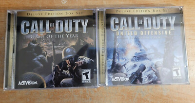 Call Of Duty Deluxe Edition Box Set (PC CD-ROM, 2005) | eBay