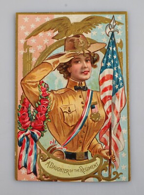 Vintage Unique Odd Postcard 1909 Daughter of the Regiment GAR ...