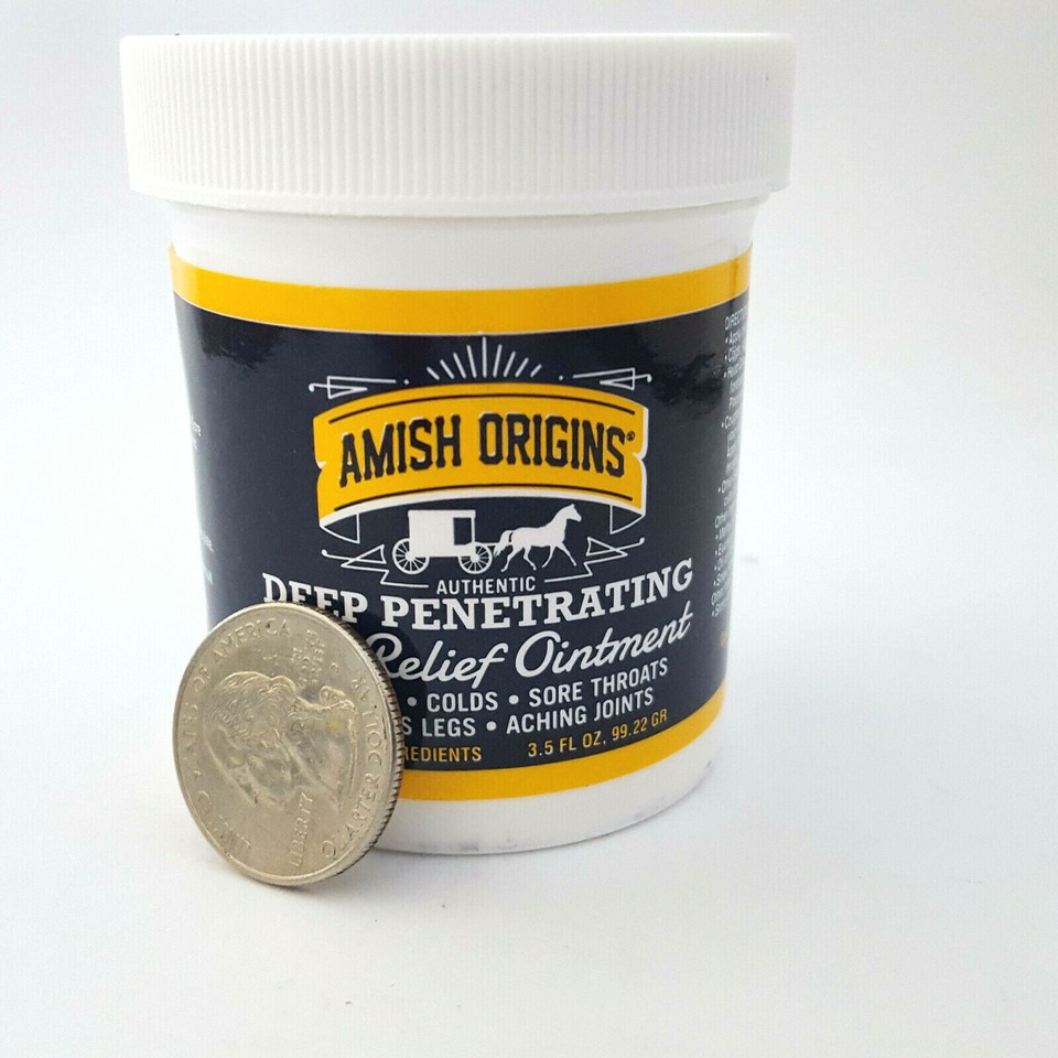 Amish Origins Deep Penetrating Pain Relief Ointment Restless Legs ...