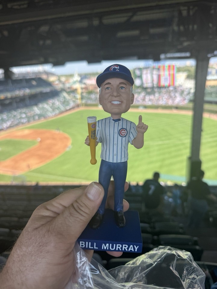 Bill Murray Bobblehead Chicago Cubs Giveaway 9/14/25 SGA New In Box | eBay