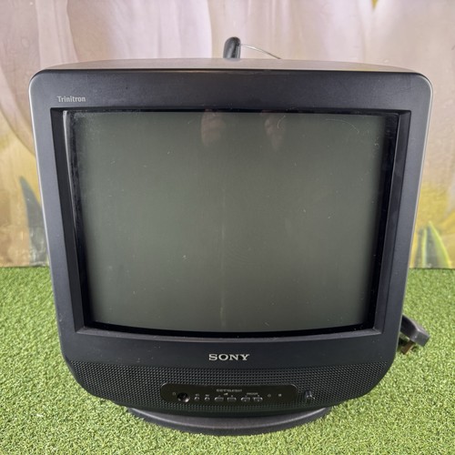Sony Trinitron KV-M1441U 14 Inch Retro Gaming CRT TV No Remote Tested ...