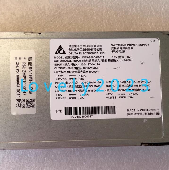 1pc used Delta DPS-2000AB-2A 2000w | eBay