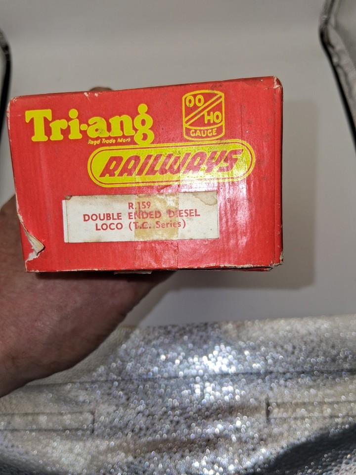 TRI-ANG R159 TRANSCONTINENTAL DOUBLE ENDED DIESEL LOCOMOTIVE . BOXED F ...