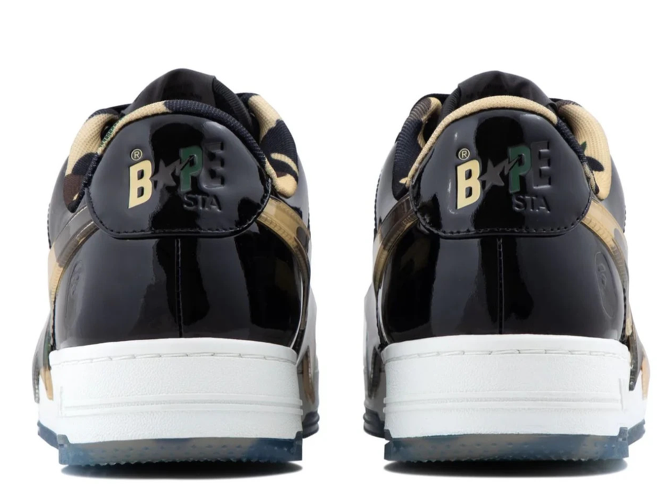 A Bathing Ape "Bape Sta OS #2" Black 1L30-191-309 Size 8 NEW | eBay
