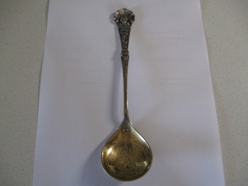 Large 9" Antique Norway 830 Silver Spoon 62.3 grams Nice | eBay
