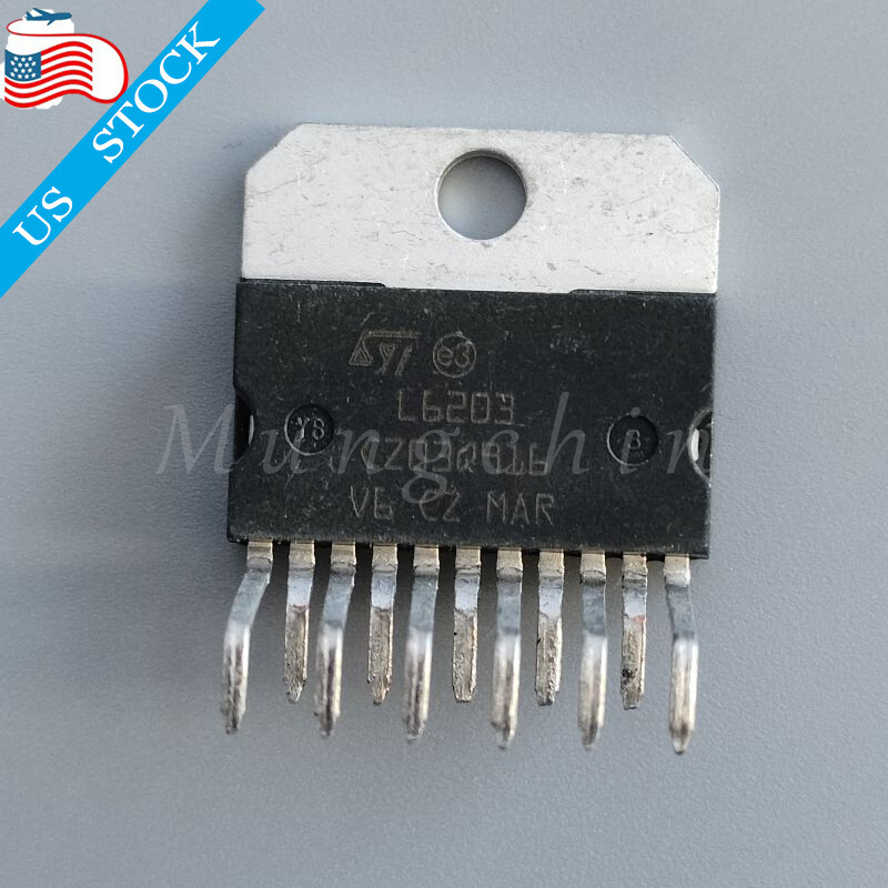NEW ST Micro L6203 Full H-Bridge Motor Drivers 4A 48Vdc 100KHz | eBay