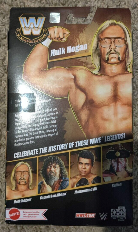 WWE Mattel Elite Collection Legends Series 22 Hulk Hogan Chase Target ...