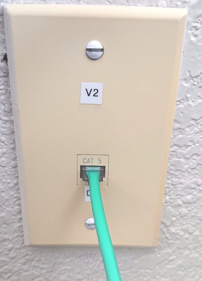 50ft. RJ11 RJ12 CAT5e Green DSL Telephone Data Cable For Centurylink ...