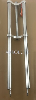 CHROME TRIPLE TREE CHOPPER BICYCLE FORK 1"THREADED LOWRIDER VINTAGE ...