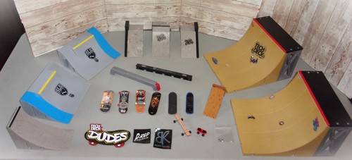 Spin Master Tech Deck Lot - Finger Skateboards Ramps & Rail | eBay
