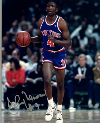 JOHNNY NEWMAN Autograph Signed 8X10 PHOTO #8 NBA HORNETS KNICKS NETS ...
