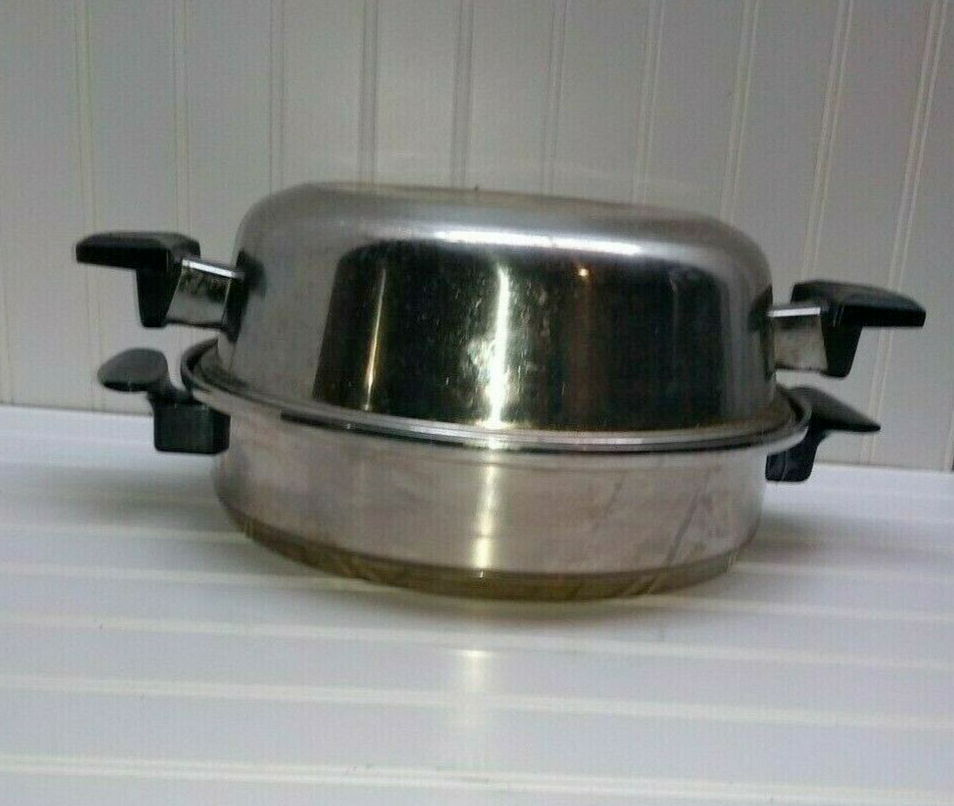 Townecraft Chef's Ware Skillet 11" T-304 Multi-Core Surgical Stainless ...