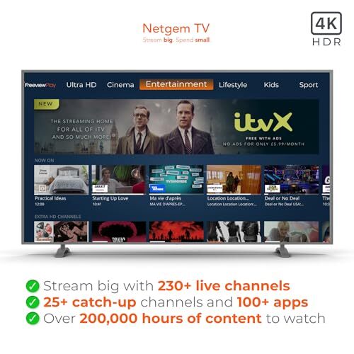 NEW NetBox 4K: Freeview Play smart TV box + Streaming in Ultra HD ...