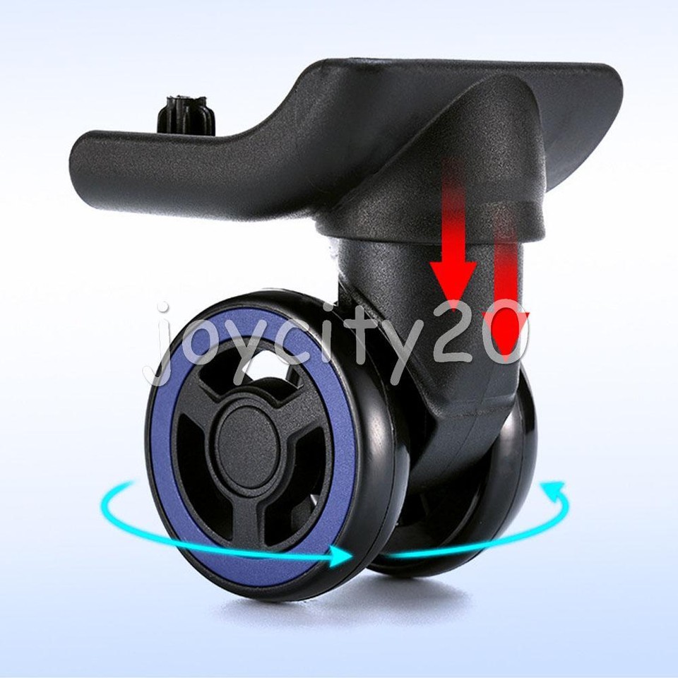 4PK Swivel Suitcase Luggage Casters Replacement Wheels Travel Case UK ...