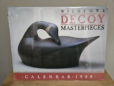 Vintage Wildfowl Decoy Masterpieces 1988 Calendar Sealed | eBay