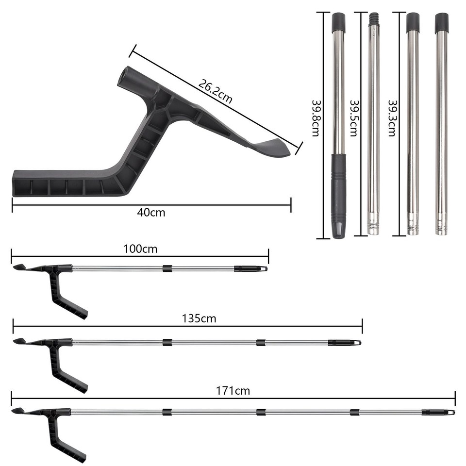 Roof Leaf Cleaner Gutter Tool Cleaning Spoon Scoop Behind Skylights ...
