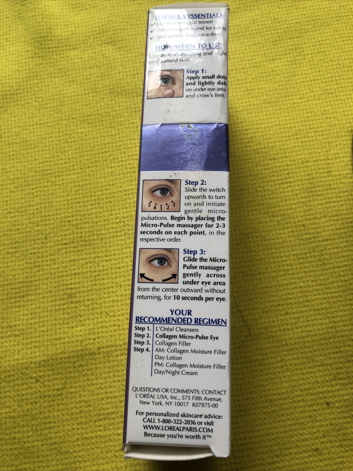 L%27Oreal+Collagen+Micro-Pulse+Eye+Correction+System for sale online | eBay