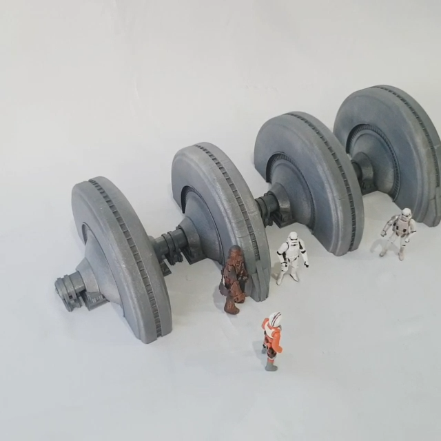 Hoth Echo Base Power Generator for 3.75 in (1:18) Figure Diorama | eBay