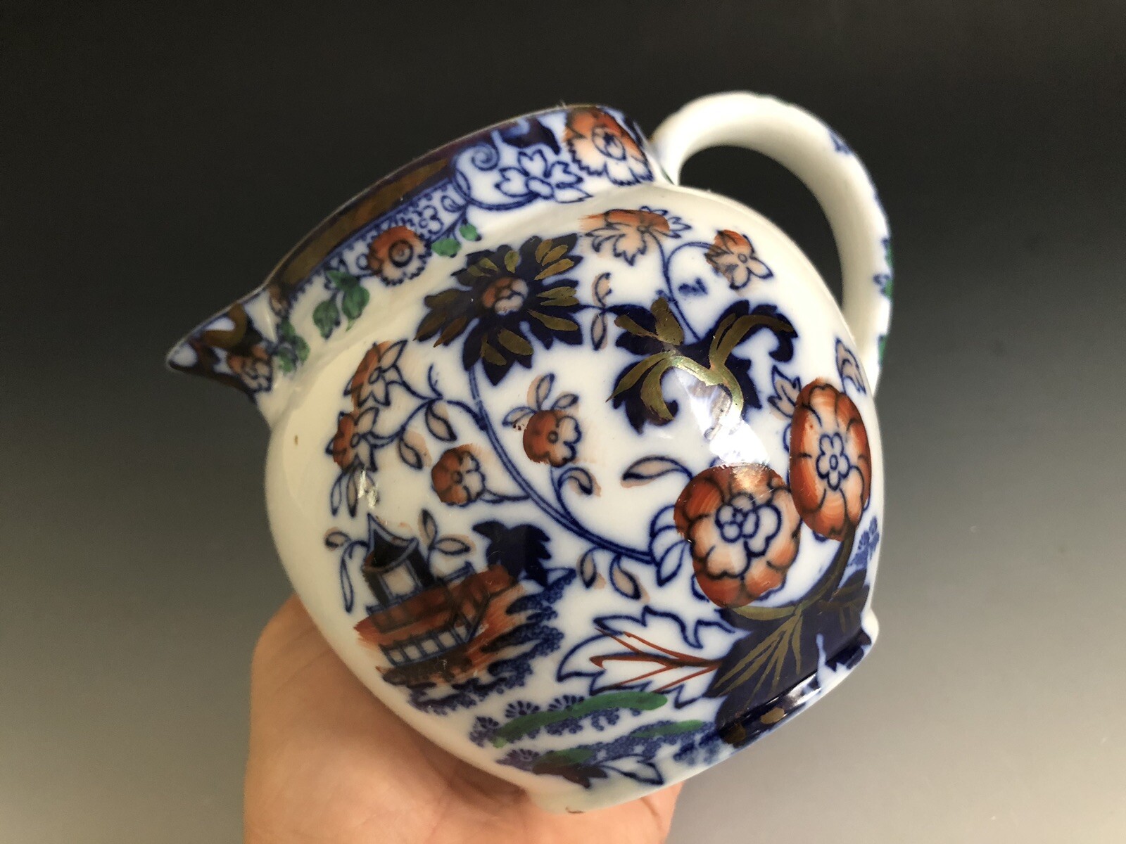 Antique Amherst Japan Ironstone Creamer Pitcher Made In England | eBay