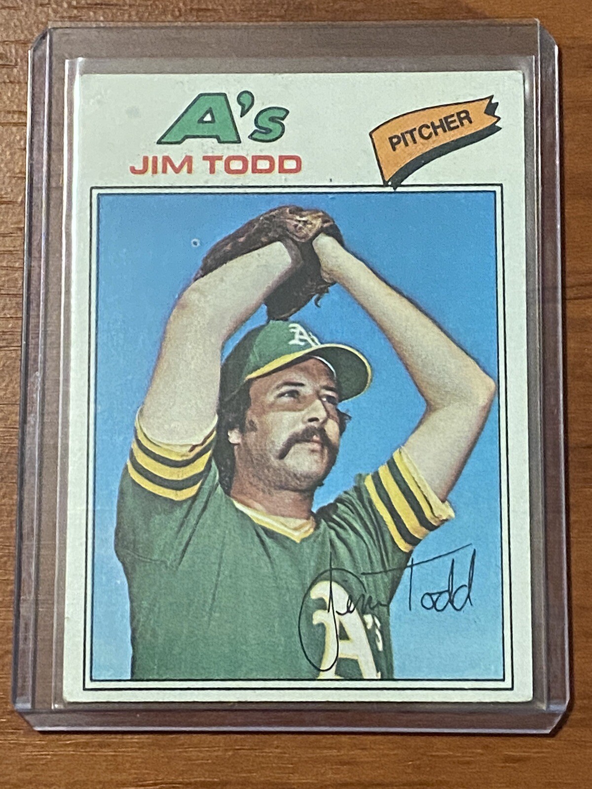 1977 Topps - #31 Jim Todd - Picture 1 of 2